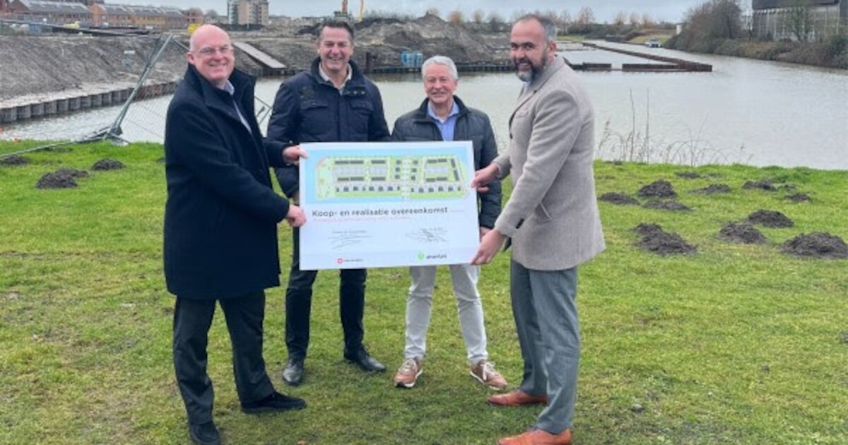 Nieuwe woningen verrijzen in het Hanzekwartier in Dronten | Dronten | AD.nl