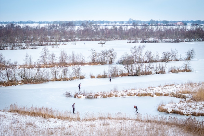 LIVE winterweer | Er wordt geschaatst op ‘echt’ ijs: ‘Pak je schaatsen ...