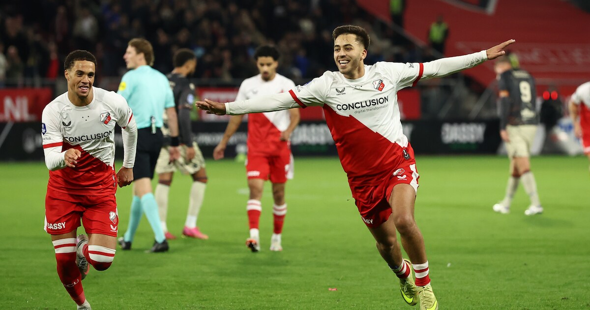 Adrian Blake wil iedere wedstrijd zo zijn als tegen FC Volendam in de ...