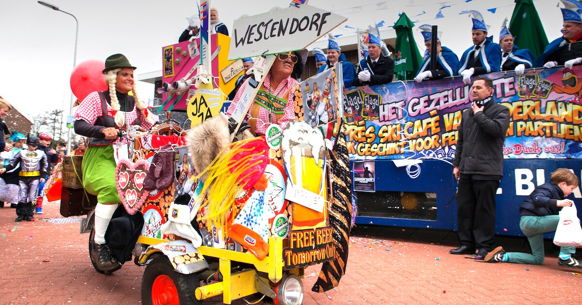 Carnavalspret in Poeldijk: feestelijke optocht met nieuwe karren ...