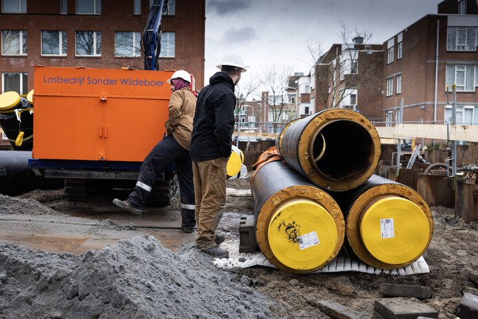 Aanleg stadsverwarming in Rotterdam ligt vrijwel stil: het kost een ...