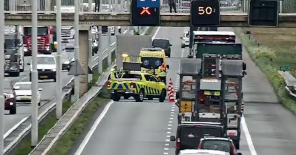 Ongeluk op A58 bij Oirschot zorgt voor forse vertraging | Oirschot | AD.nl
