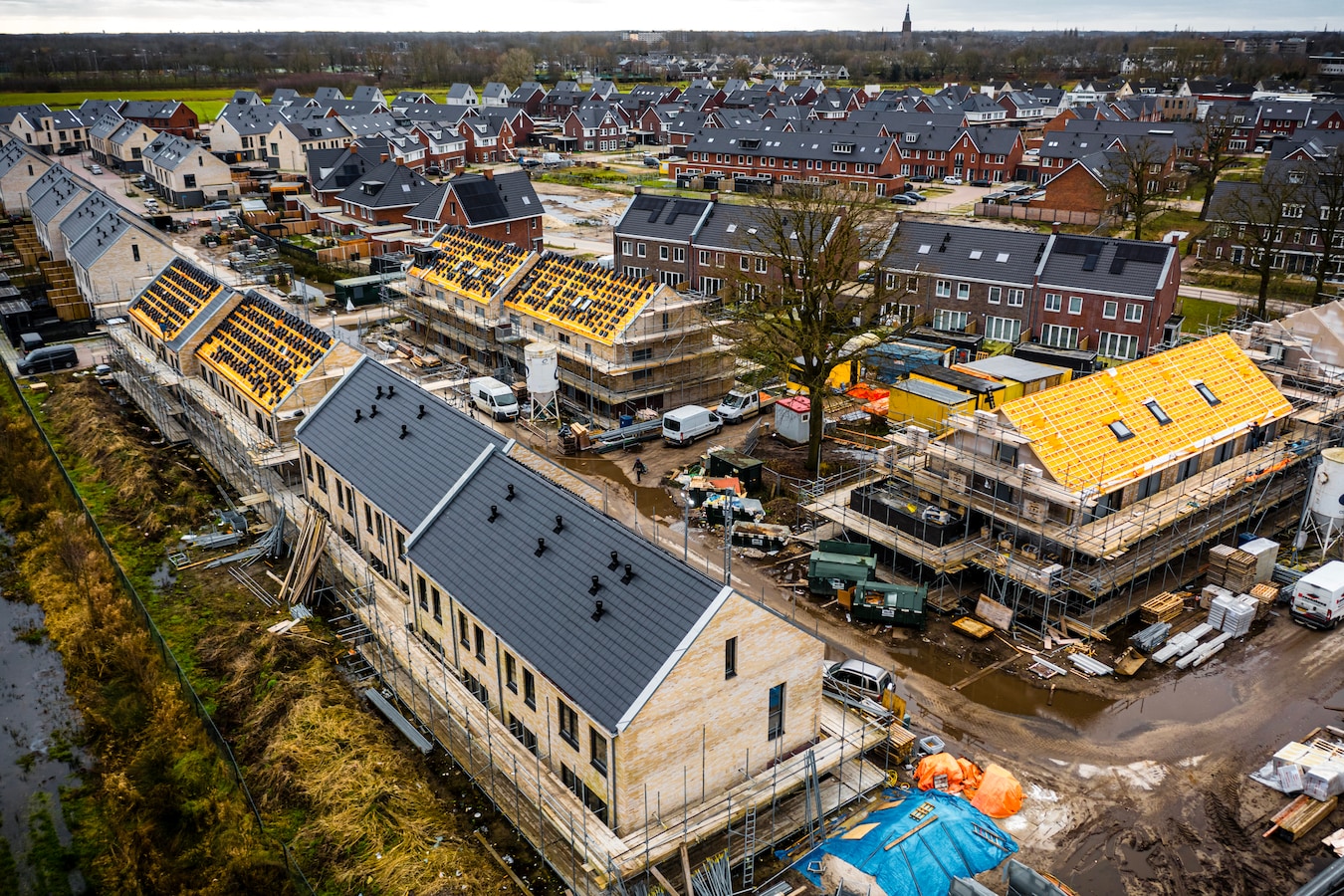 Aantal nieuwe bouwvergunningen in Den Haag afgelopen jaar fors ...