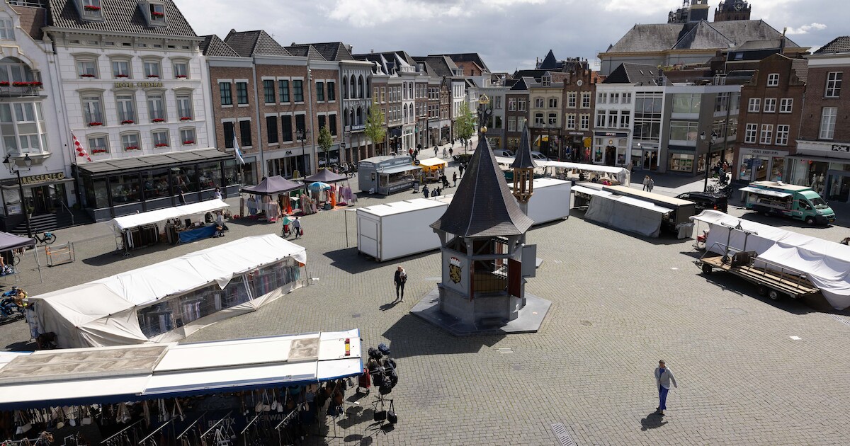 Bossche warenmarkt tijdelijk naar Hinthamerstraat | Den Bosch | AD.nl