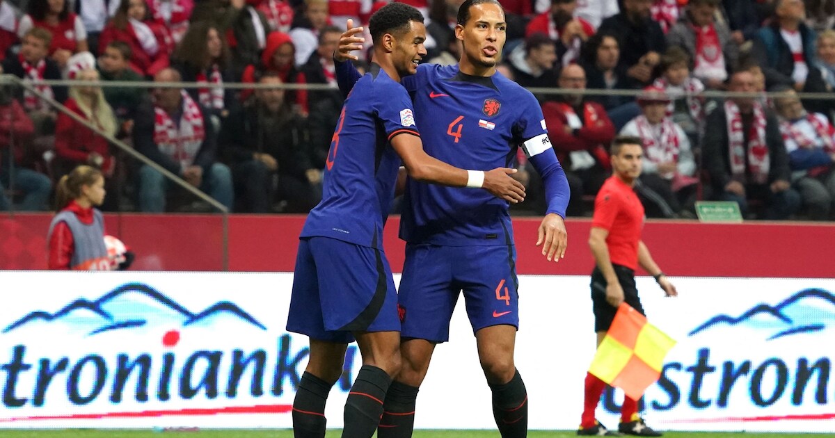 Virgil van Dijk hoopt dat fans Cody Gakpo de tijd geven: ‘Ik kon hem ...