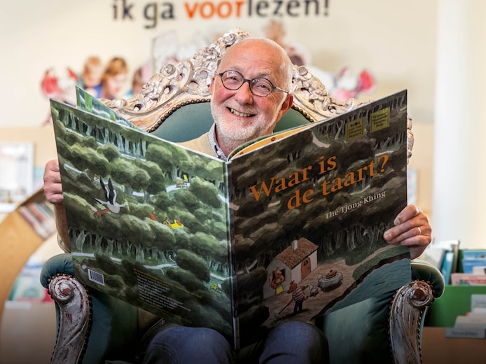 Rinus en De bril van Beer in de bieb in Someren | Someren | AD.nl