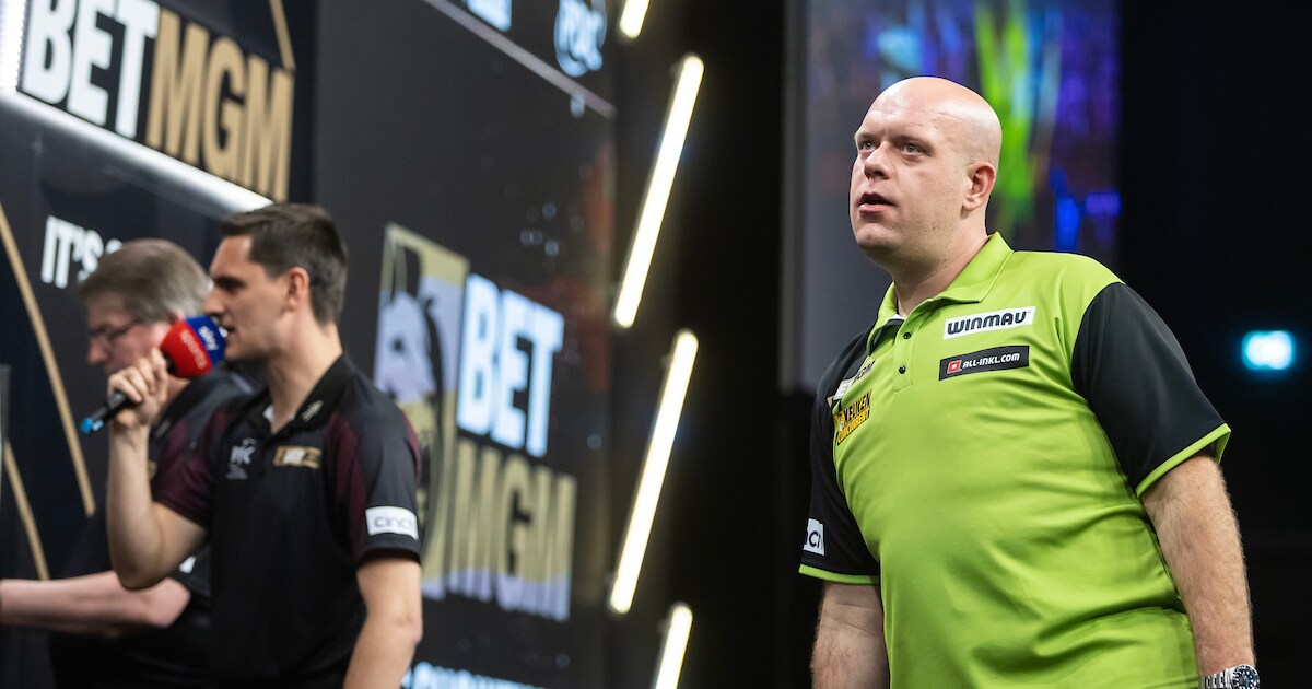Michael van Gerwen kan sensationele comeback tegen Luke Littler geen ...