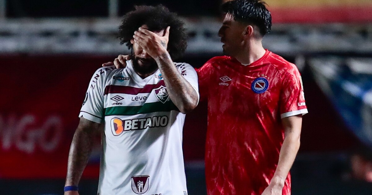 Geblesseerde speler steekt Marcelo hart onder de riem na ‘horrortackle ...