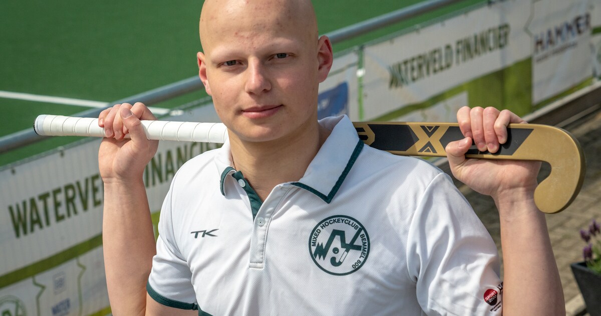 Muts af en gaan: hockeyer Arre (18) scoort met ‘haarziekte’ | Nieuws ...
