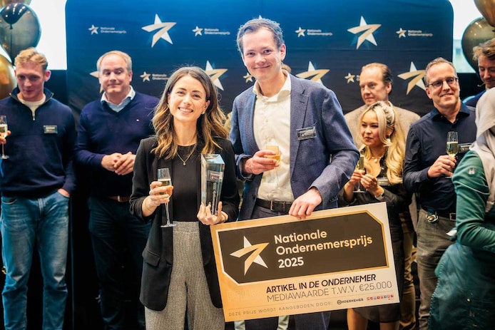 Ambitie genoeg bij winnaar Nationale Ondernemersprijs: ‘In 2030 de ...