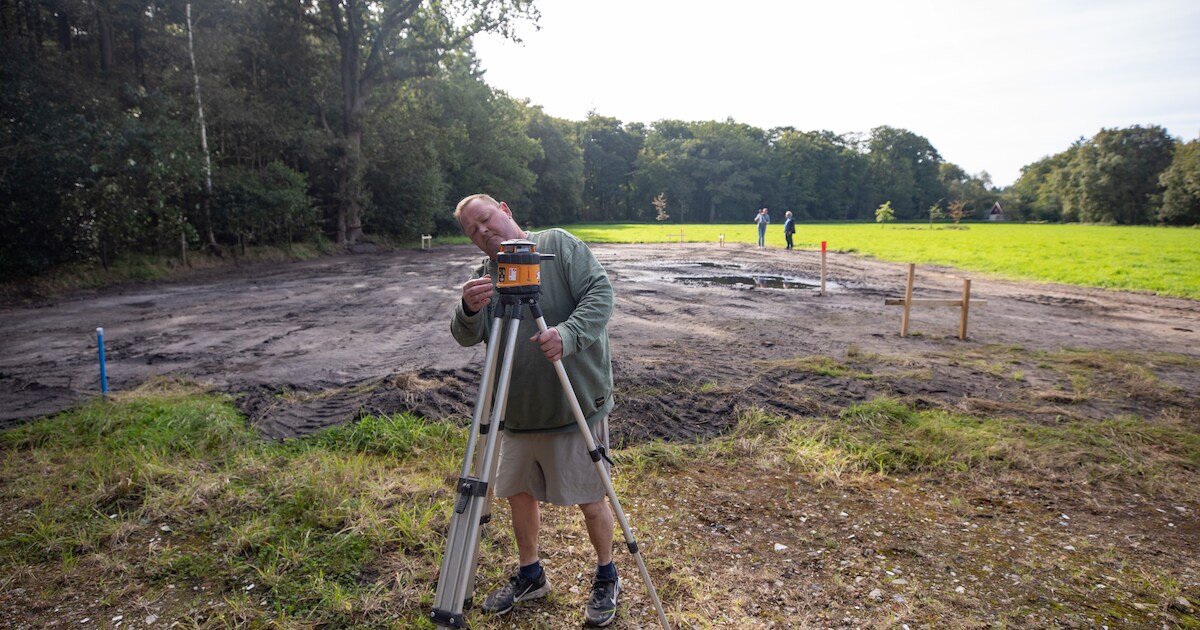 Bouw theehuis op Landgoed Pijnenburg bij Lage Vuursche gestart: ‘Is ...
