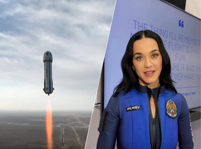 Katy Perry toont madeliefje voor dochter en kust grond na toeristische ...