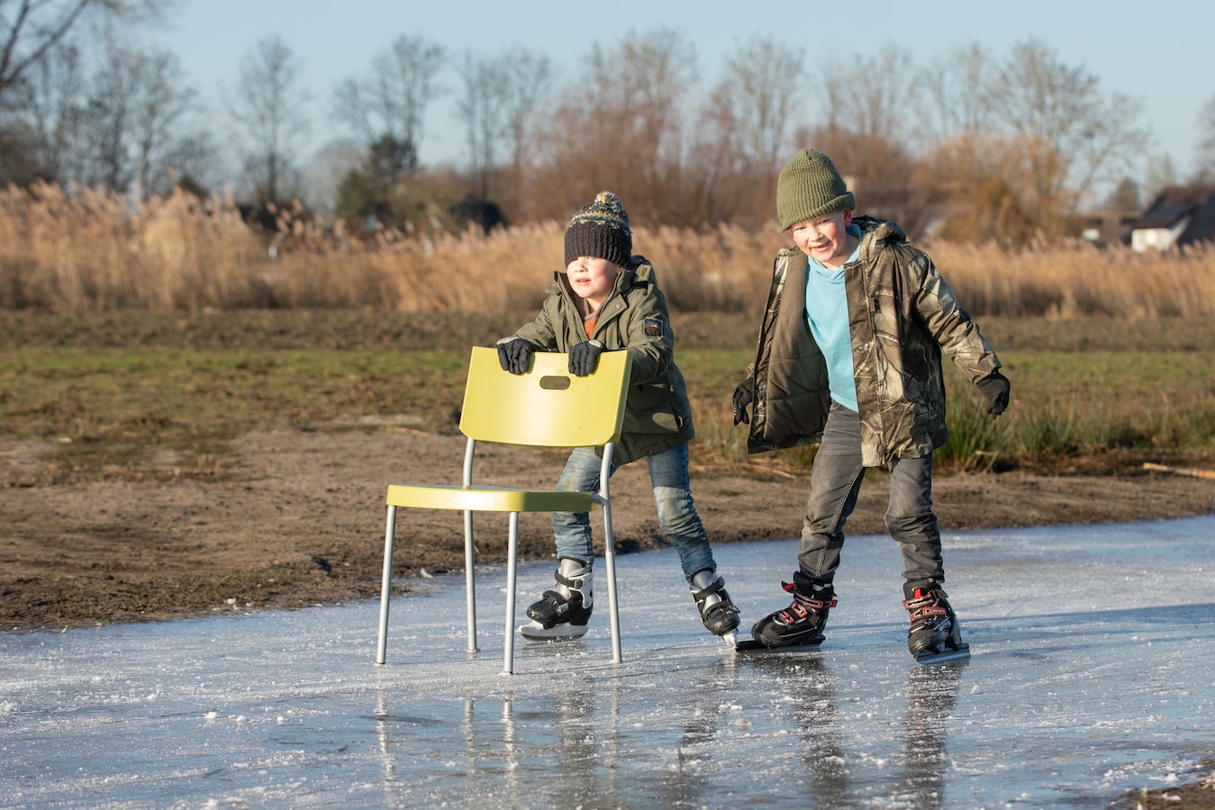 Schaatsen op natuurijs, kan het? ‘Dat is voor de echte durfals, maar ...