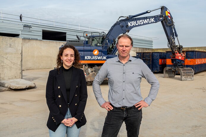 Toen hij ongebruikt kantoor moest slopen ging bij Pieter knop om: geef bouwmaterialen tweede ...