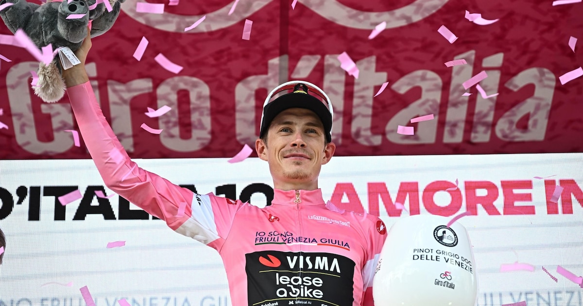 Klassement Giro d’Italia 2026 | Jonas Vingegaard domineert in roze trui ...