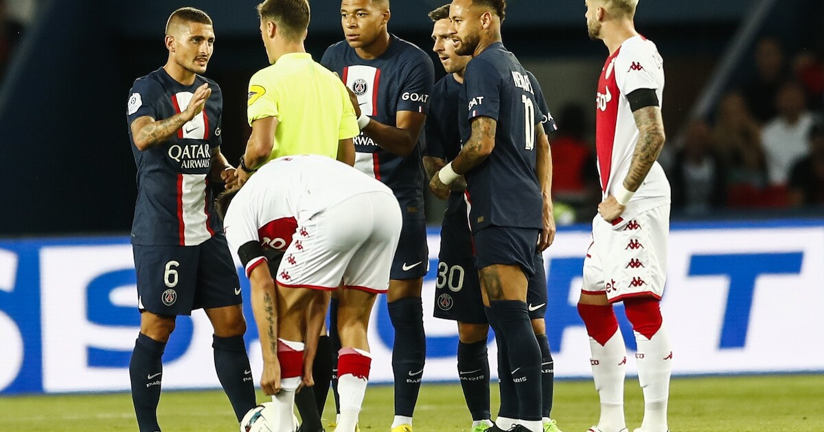Uitslagen buitenlands voetbal | PSG laat punten liggen tegen Monaco ...