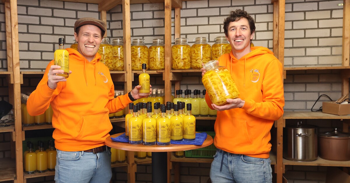 Met deze oranjelikeur willen Yuri en Tim Ketel 1 achterna: ‘We hebben ...