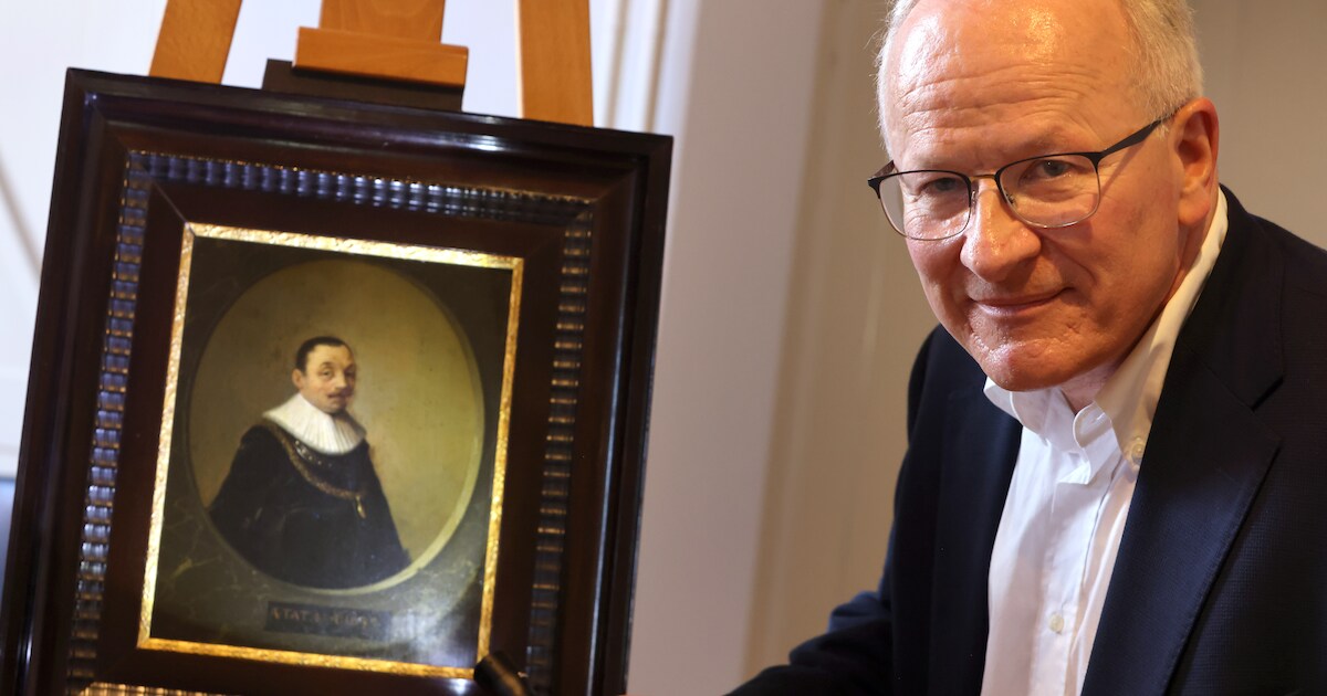 Brielle is uniek portret beroemde Briellenaar rijker, dat eerder ...