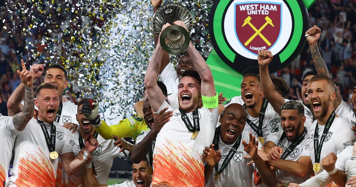 AZ-beul West Ham United velt Fiorentina van Sofyan Amrabat in slotminuut en wint Conference ...