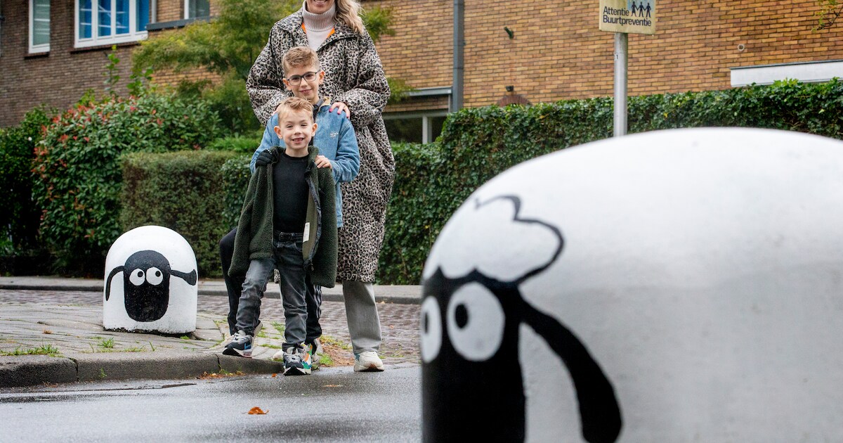 Vrolijke ‘schaapjes’ toveren glimlach op iedereens gezicht in Tuindorp ...
