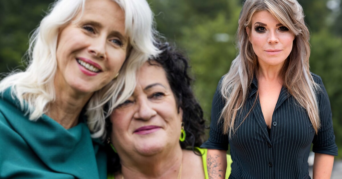 Ze droomt over de toekomst: haar kont tegen de krib, Mona’s hakken in ...