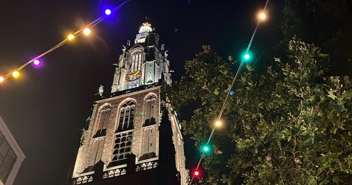 Tortelduifjes kunnen op Valentijnsdag de Onze Lieve Vrouwetoren in het ...