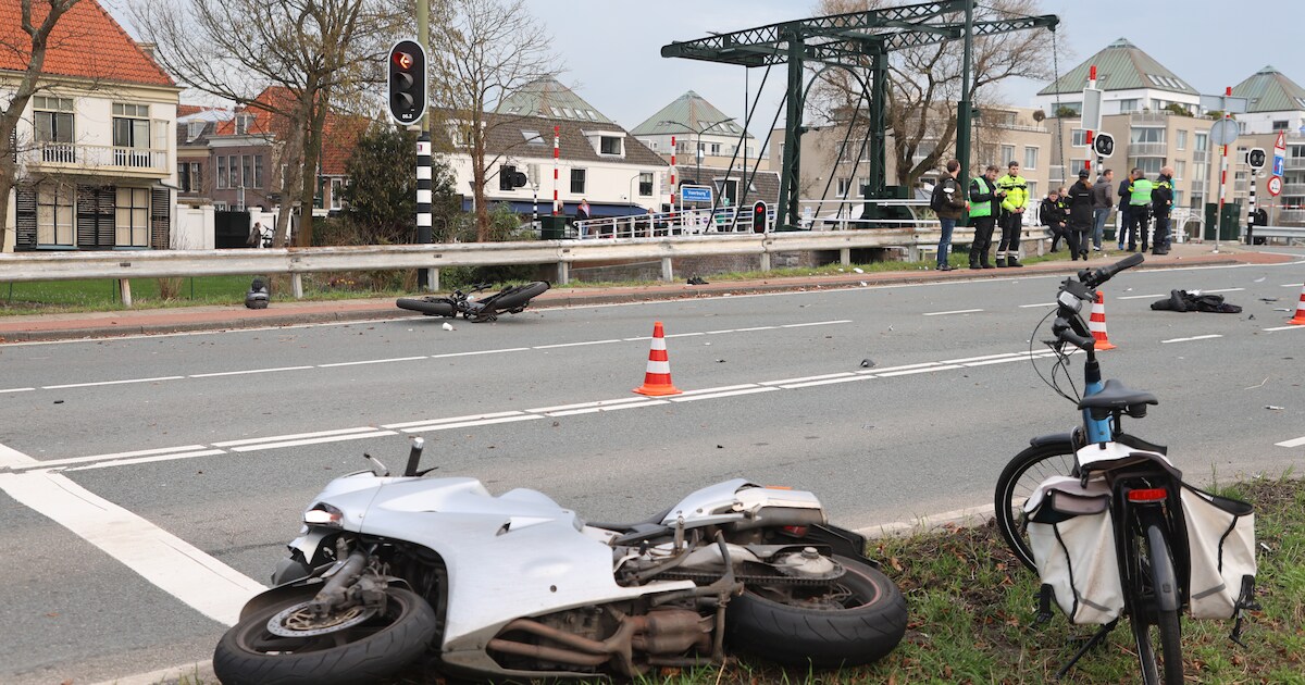 Bestuurder fatbike ernstig gewond na harde botsing met motorrijder | Den Haag | AD.nl