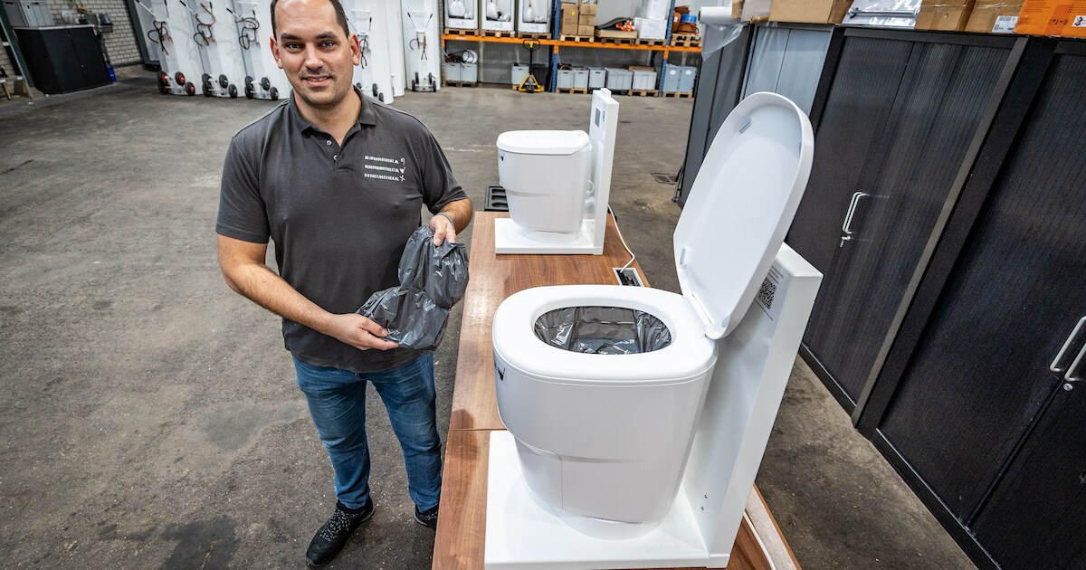 Rioolverstopping of verbouwing? Geen nood, dit toilet lost alles op ...