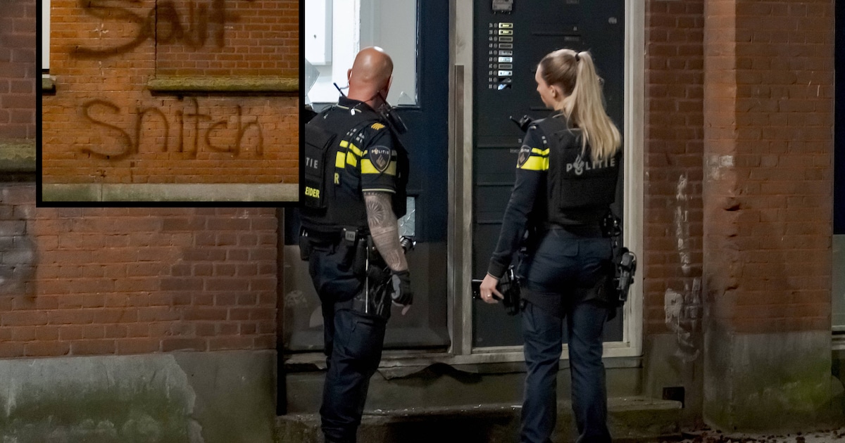 Opnieuw explosie bij woning in Rotterdam waar ‘Saif Snitch’ op gevel ...