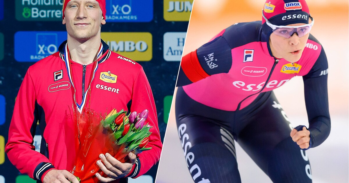 Beau Snellink en Chloé Hoogendoorn blikken terug op NK Afstanden: ‘Een ...