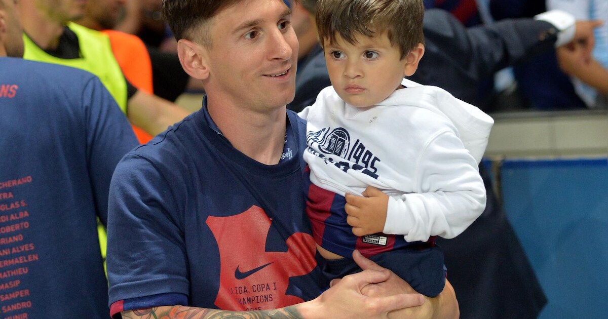 Zoon van Messi start bij jongste ploeg Barcelona | Offside | AD.nl