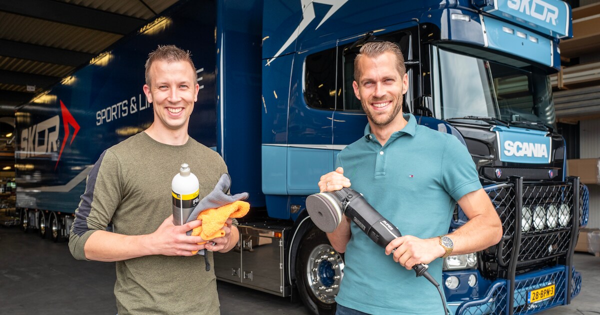 Is deze truck uit Almelo de mooiste van Nederland? Jeffrey poetst zich ...