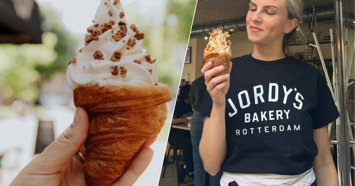 Is het croissantijsje dé nieuwe hype van deze zomer? ‘Heb nog geen ...