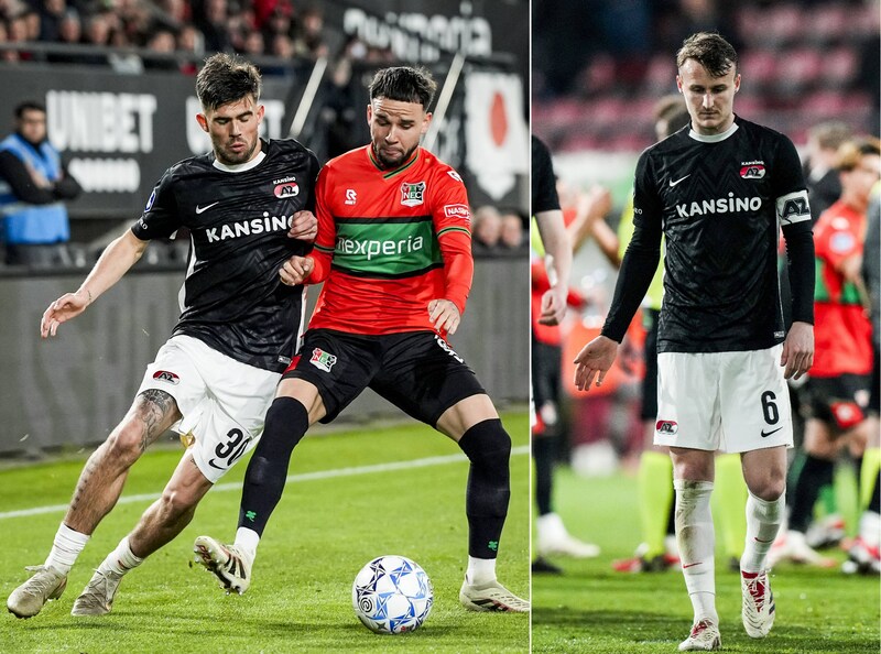 AZ laat dure punten liggen in strijd om plek 3 met doelpuntrijk ...