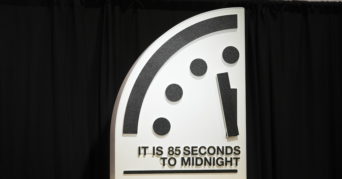 Opinie: ‘De Doomsday Clock is een klok van willekeur’ | Nieuws | AD.nl