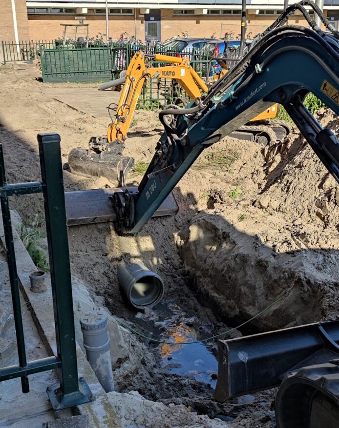Bewoners Marathonlaan hoeven na jaren niet langer in stank te leven ...