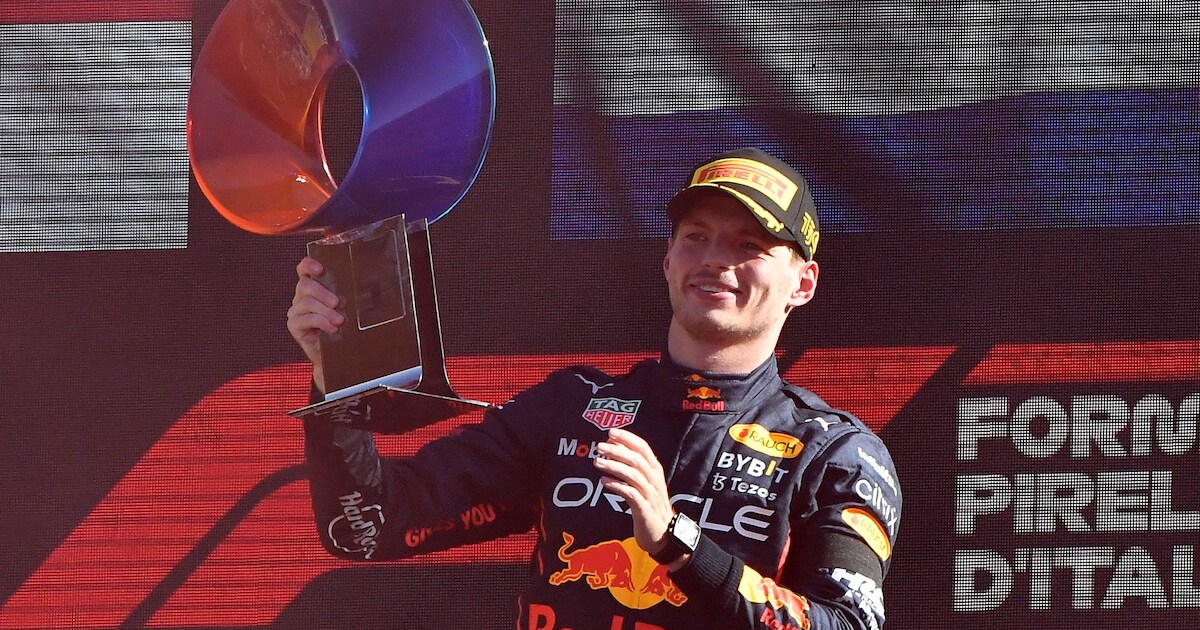 Max Verstappen ziet alles goed uitpakken in Monza: ‘Je verwacht niet zo’n start te hebben ...