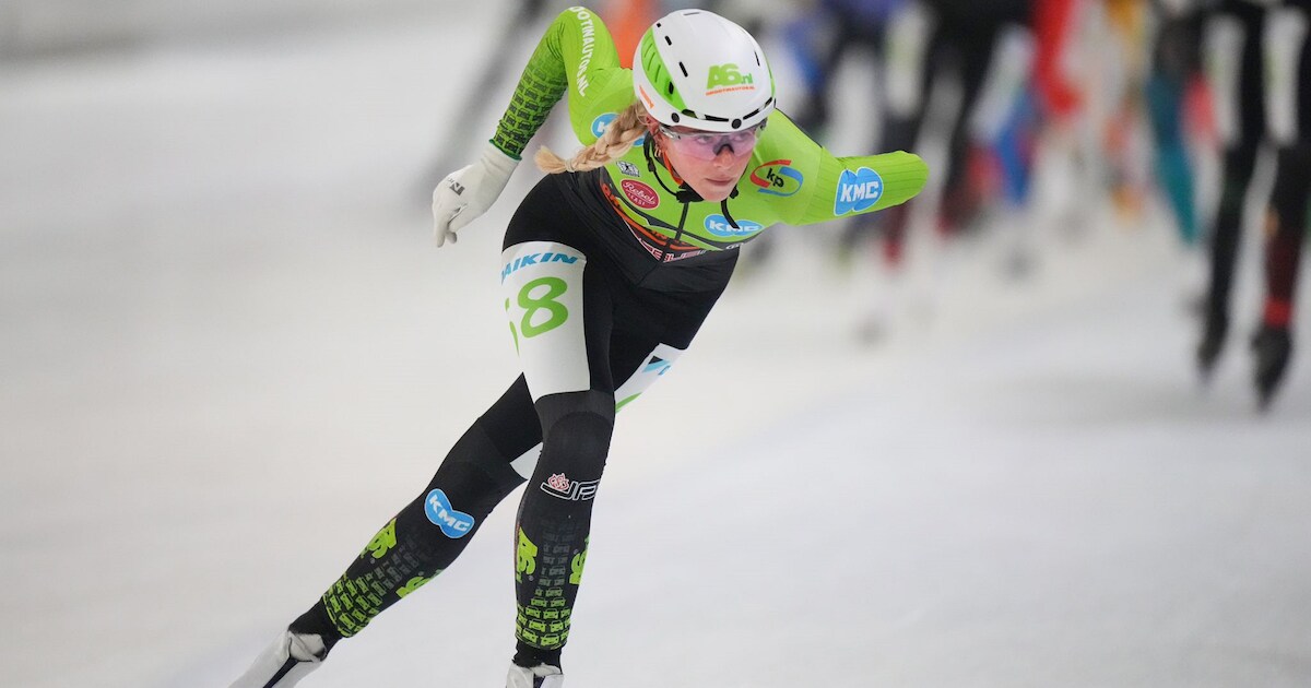 Brit Qualm over haar debuut op marathon: ‘Dit is het echte schaatsen ...