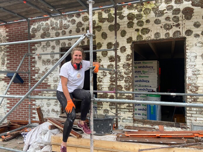 Sabijn verbouwt alleen en zonder ervaring oud huis tot droomwoning ...