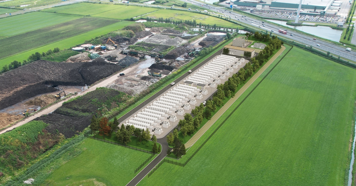 Deze nieuwe batterij in Waddinxveen kan 5,7 miljoen straatlantaarns ...