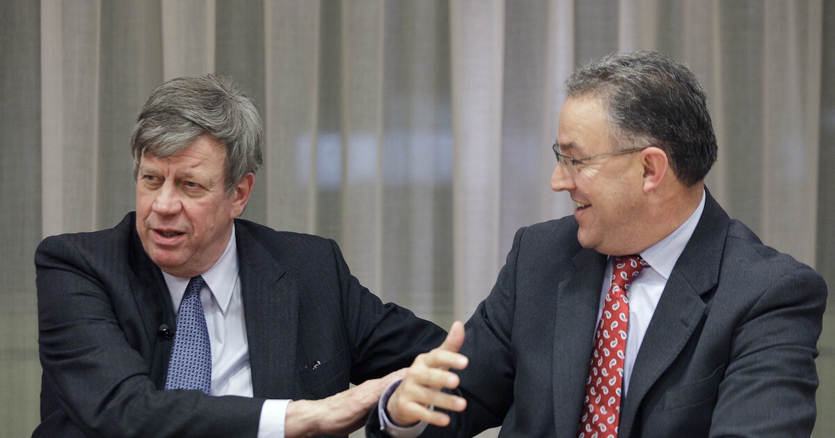 Ivo Opstelten verrast door vertrek van Aboutaleb: ‘Hij is een uitstekend boegbeeld voor onze ...