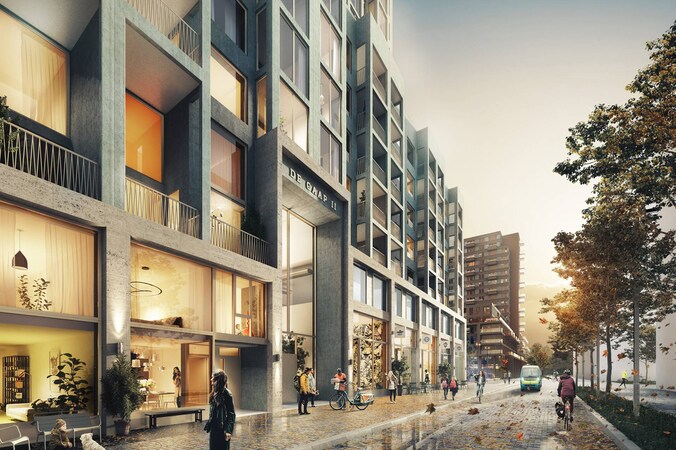 Capelle tikt Rotterdamse hoogtes aan: plannen voor woontoren van 150 ...