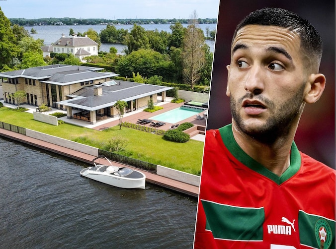 Hakim Ziyech verkoopt zijn droomvilla voor miljoenen | Sport | AD.nl