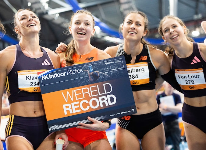 Fenomenale Femke Bol loopt wereldrecord op 400 meter indoor bij NK in ...