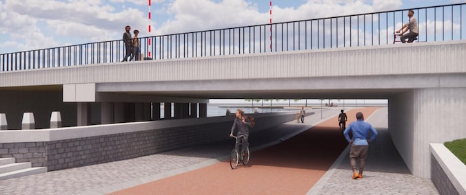 Trekvlietbrug in Den Haag negen dagen dicht voor verkeer | Regio | AD.nl