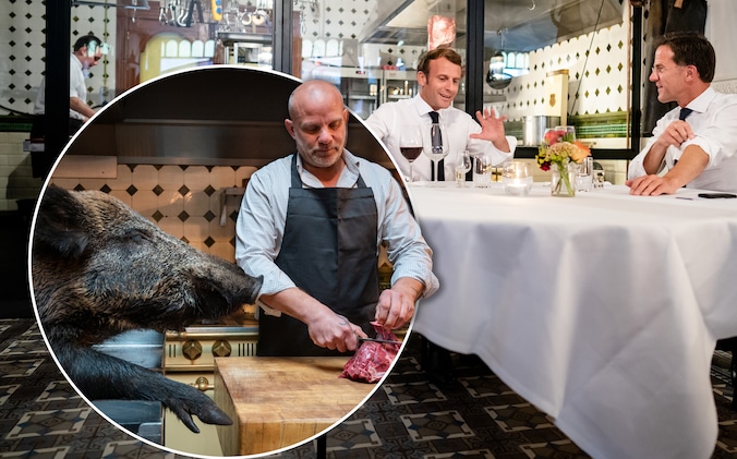 Na president Macron kwamen meer bekende mensen naar het restaurant van ...