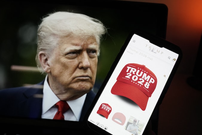 Volgens de grondwet is Trump in 2028 niet verkiesbaar, maar online ...