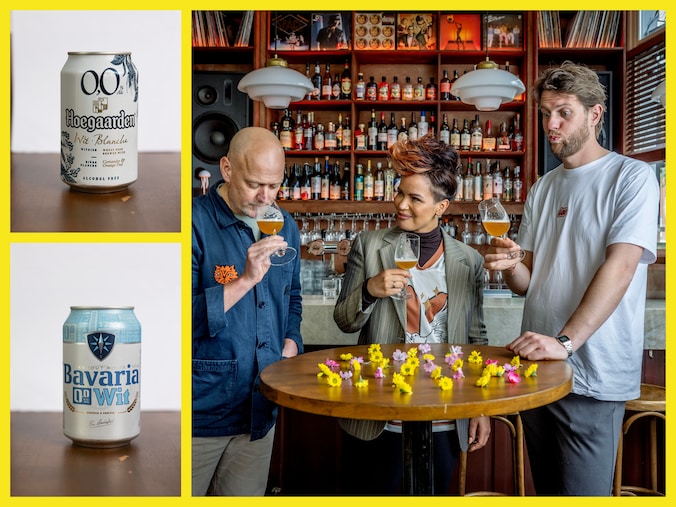 Het 0.0 witbier van deze prijsvechter verrast ons panel: 'Dit is alles ...
