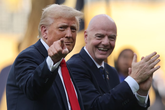 Cadeautje voor Donald Trump? FIFA-baas Gianni Infantino verzint ...