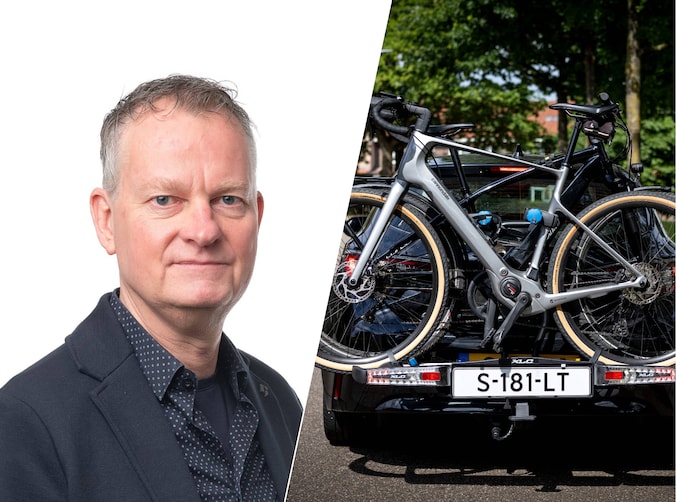 Je mag geen NL-sticker op de witte kentekenplaat plakken, maar toch is ...